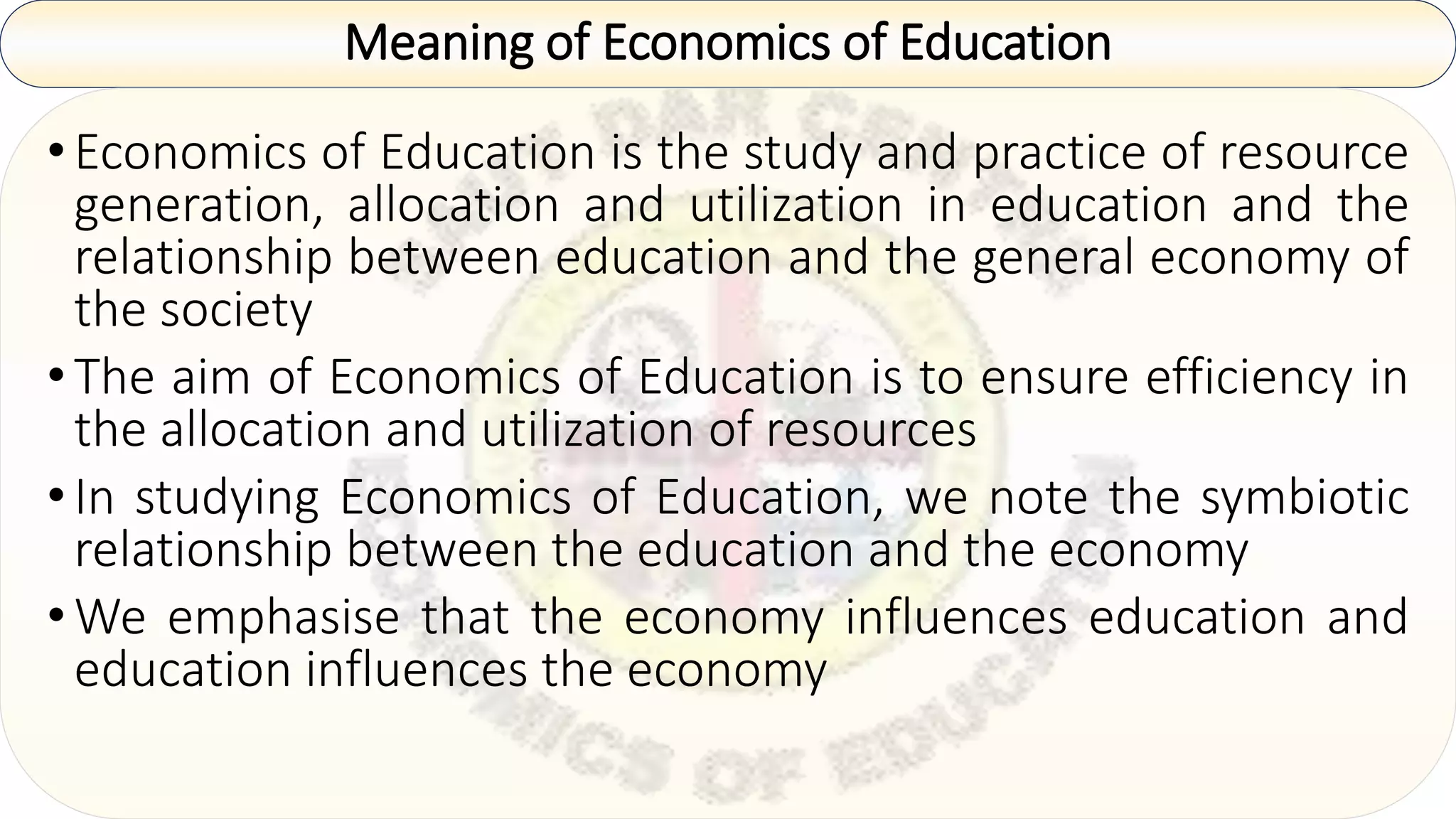 Economics of Education Part 1.pptx