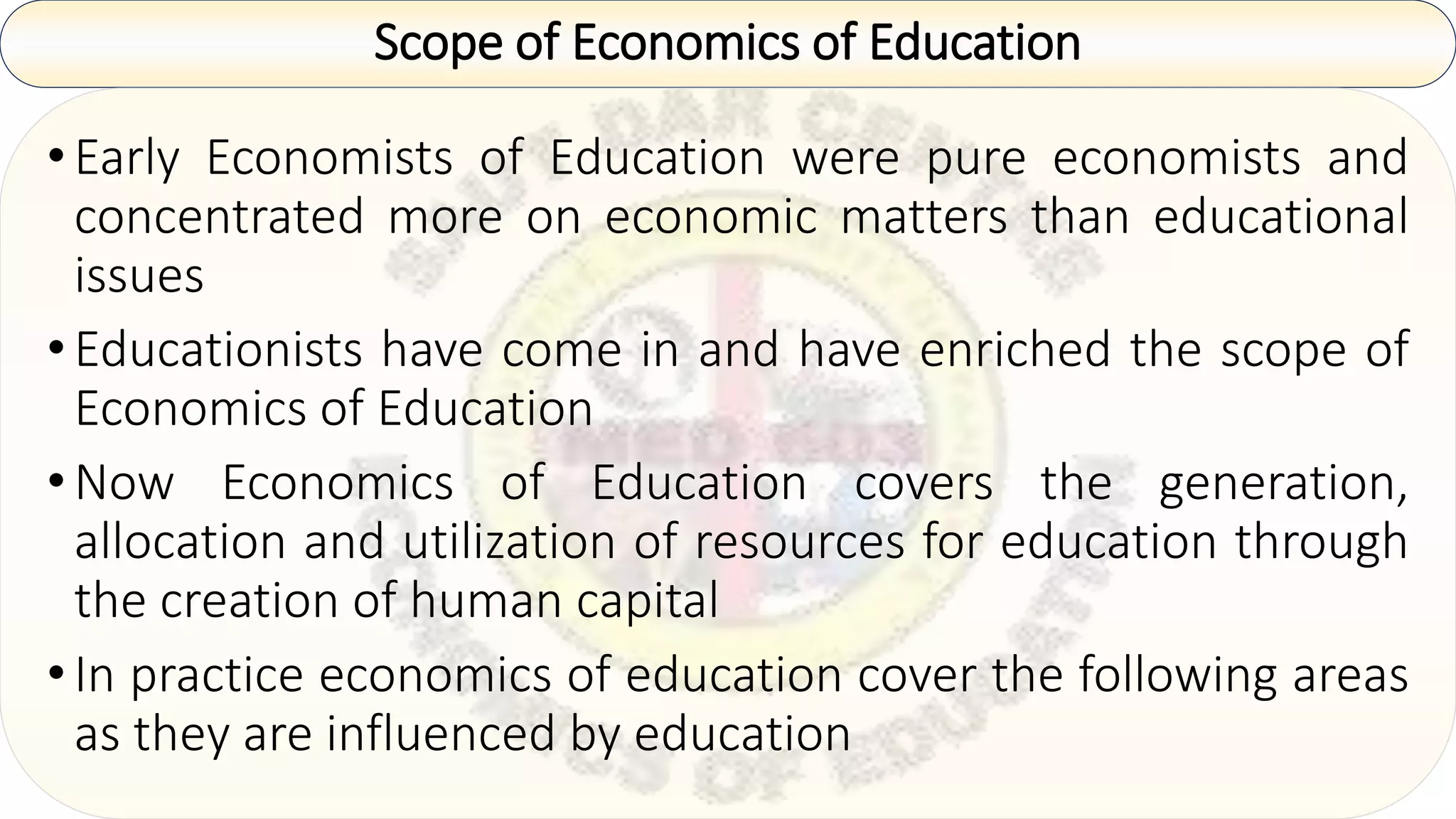 Economics of Education Part 1.pptx