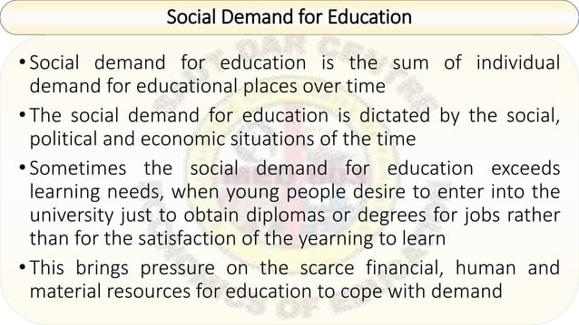 Economics of Education Part 1.pptx | Education industry | Industries