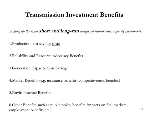 Economics of Electricity Transmission Line Rehabilitation Investments | PPT