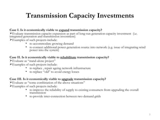 Economics of Electricity Transmission Line Rehabilitation Investments | PPT