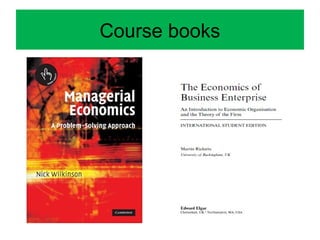 Economics of Enterprise _ Lesson 1 _ Theories of the firm.ppt