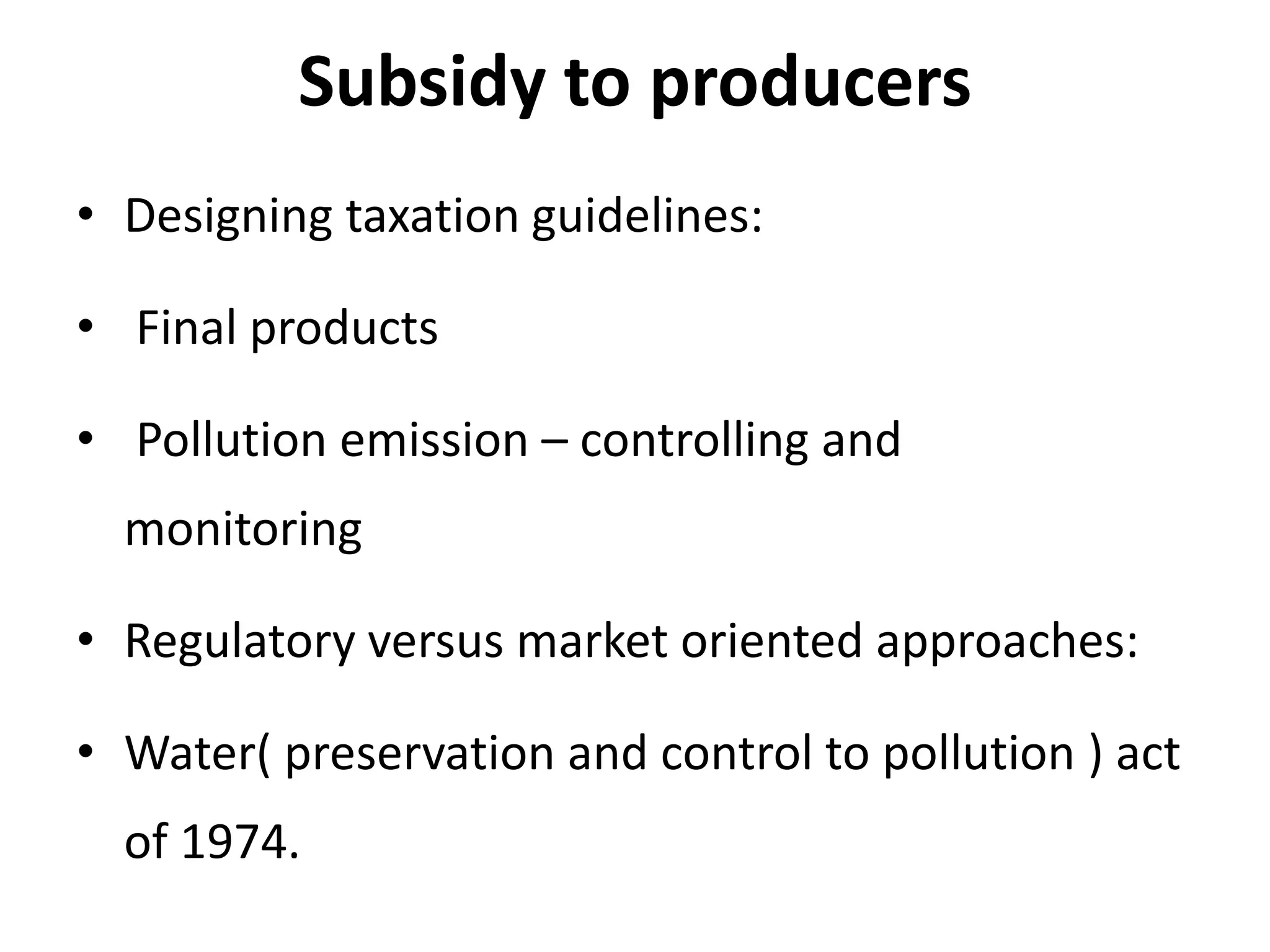 Economics of externalities and pollution abatement | PPTX