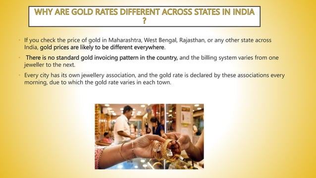 Economics of gold.pptx | Commodities | Economy