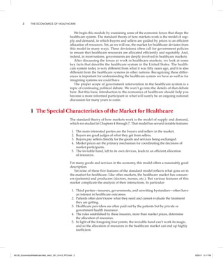 Economics of healthcare | PDF