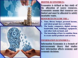 Economics of information | PPSX