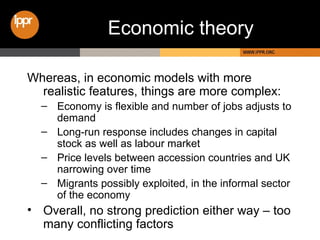 The Economic Impacts of Migration on the UK Labour Market | PPT