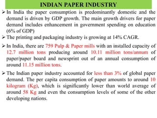 Economics of paper industry | PPTX