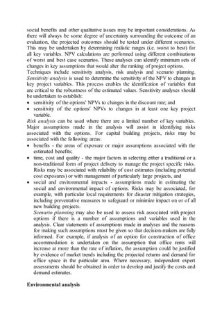 Economics of project evaluation cpm module2 | DOCX