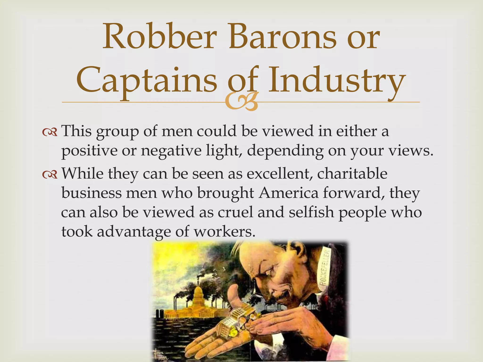 Economics of the gilded age | PPTX | Rail Travel | Travel Type