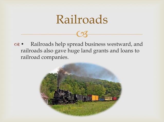 Economics of the gilded age | PPTX | Rail Travel | Travel Type