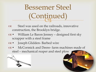 Economics of the gilded age | PPTX | Rail Travel | Travel Type