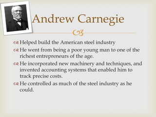 Economics of the gilded age | PPTX | Rail Travel | Travel Type