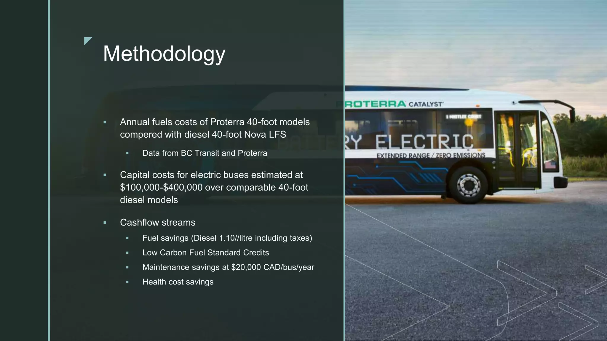 Economics of transit bus electrification in British Columbia | PPT
