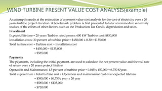 Economics of wind energy | PPTX