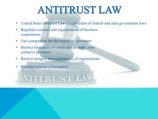 Microsoft Anti Trust case and Breakup of AT&T | PDF