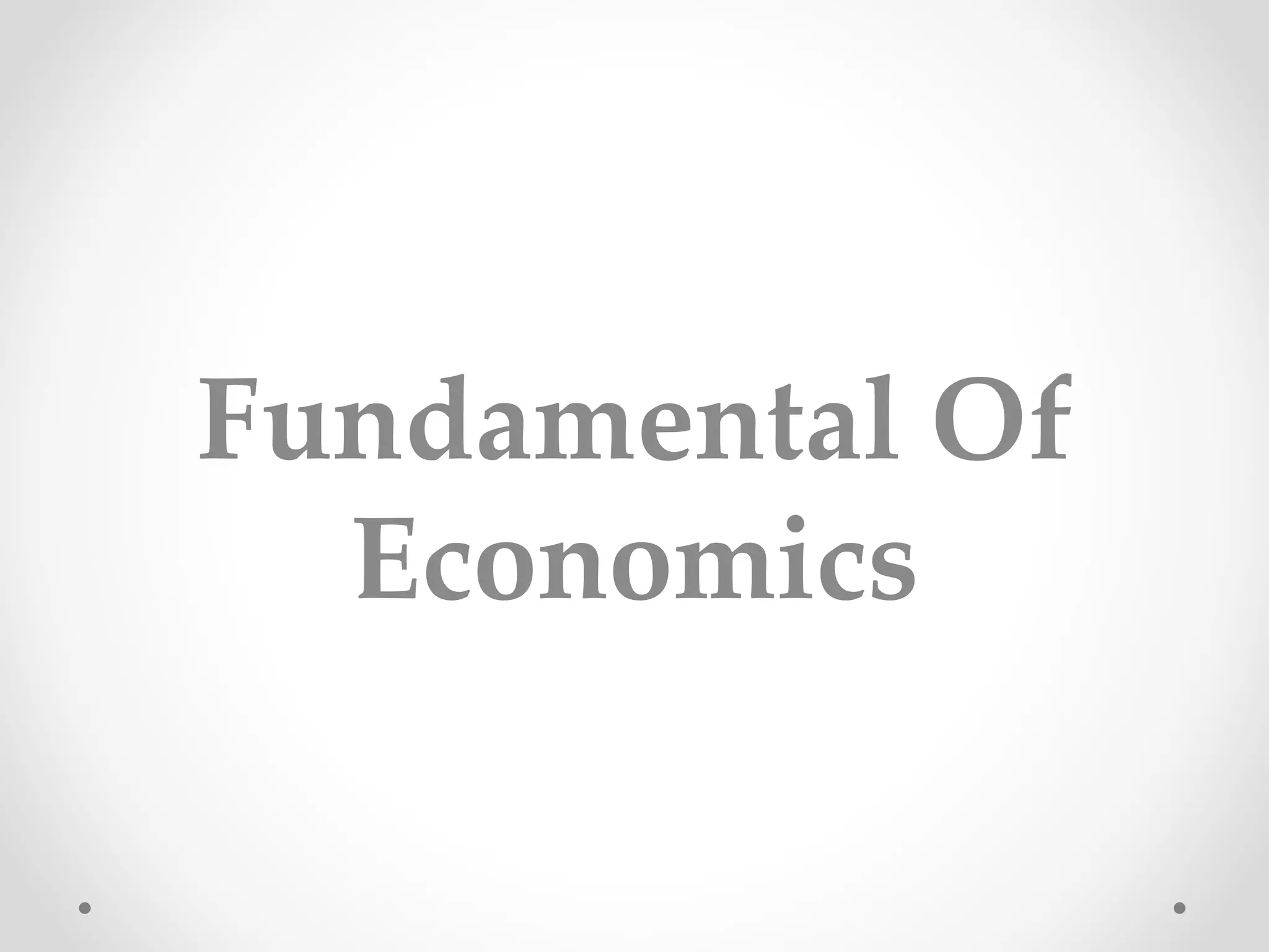 Economics Part one chapter one.pptx
