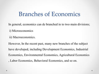 Economics Part one chapter one.pptx