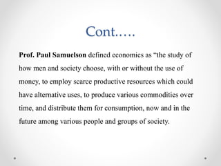 Economics Part one chapter one.pptx