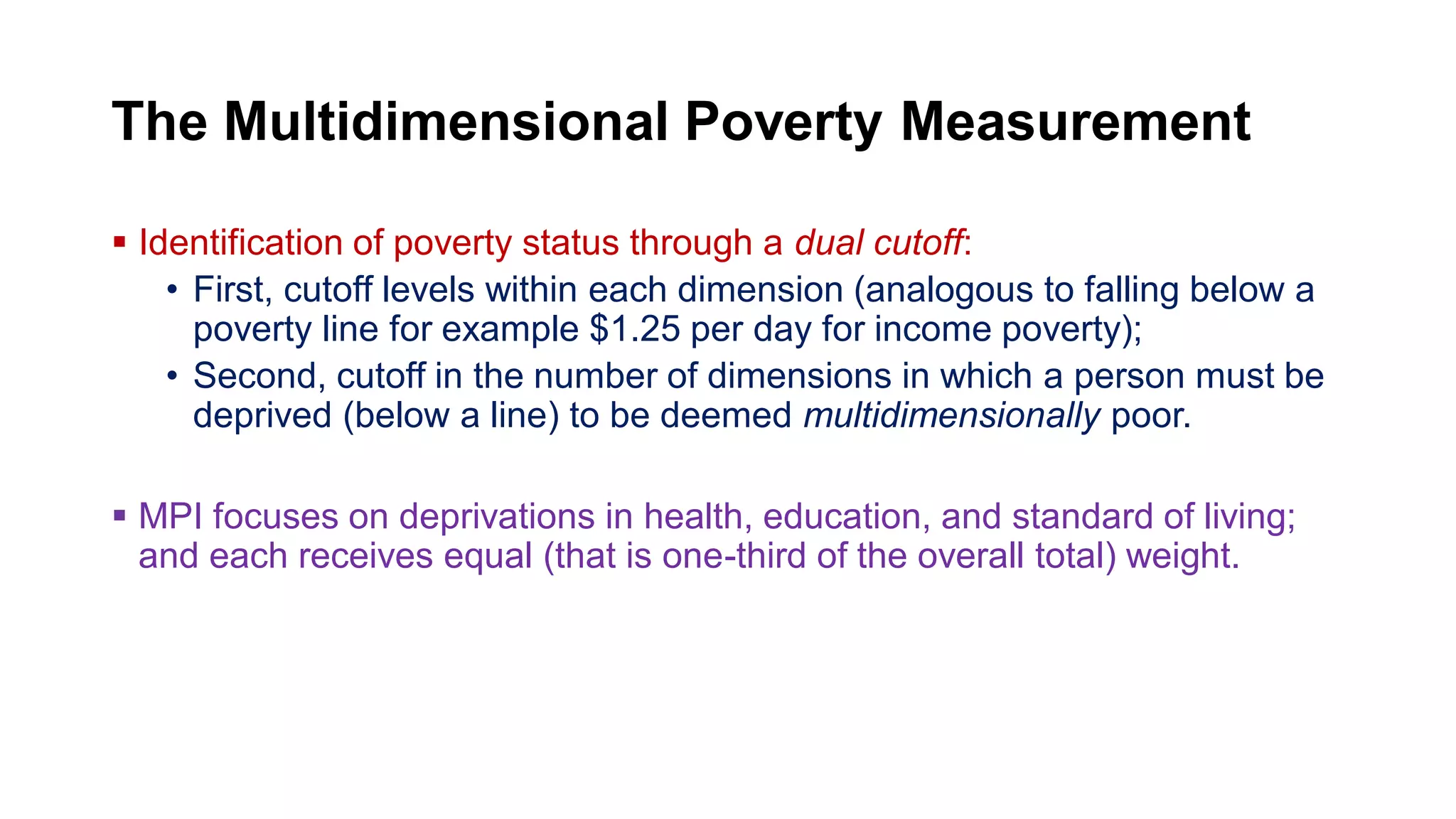 Economics: Poverty, Inequality & Development | PDF