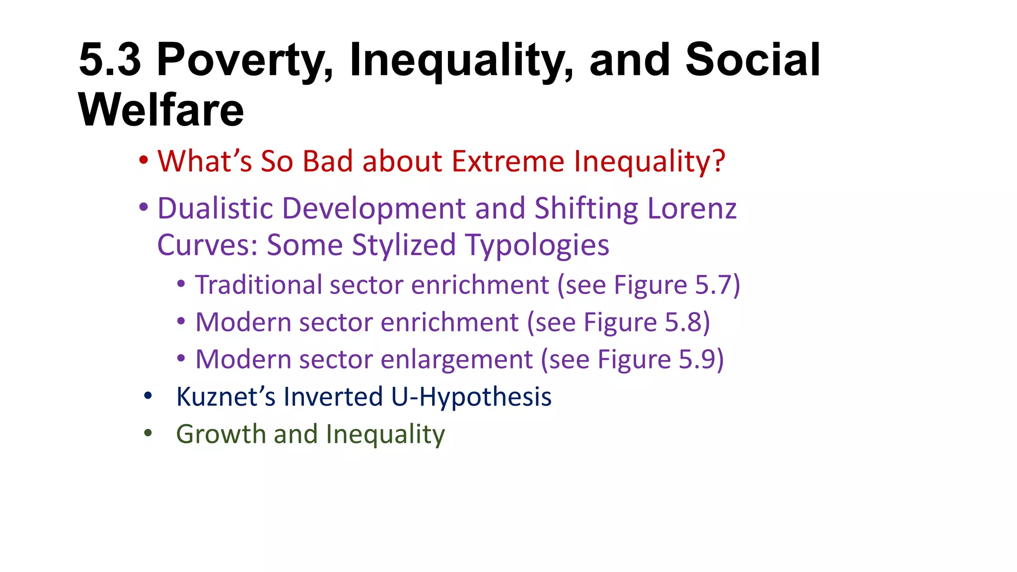 Economics: Poverty, Inequality & Development | PDF