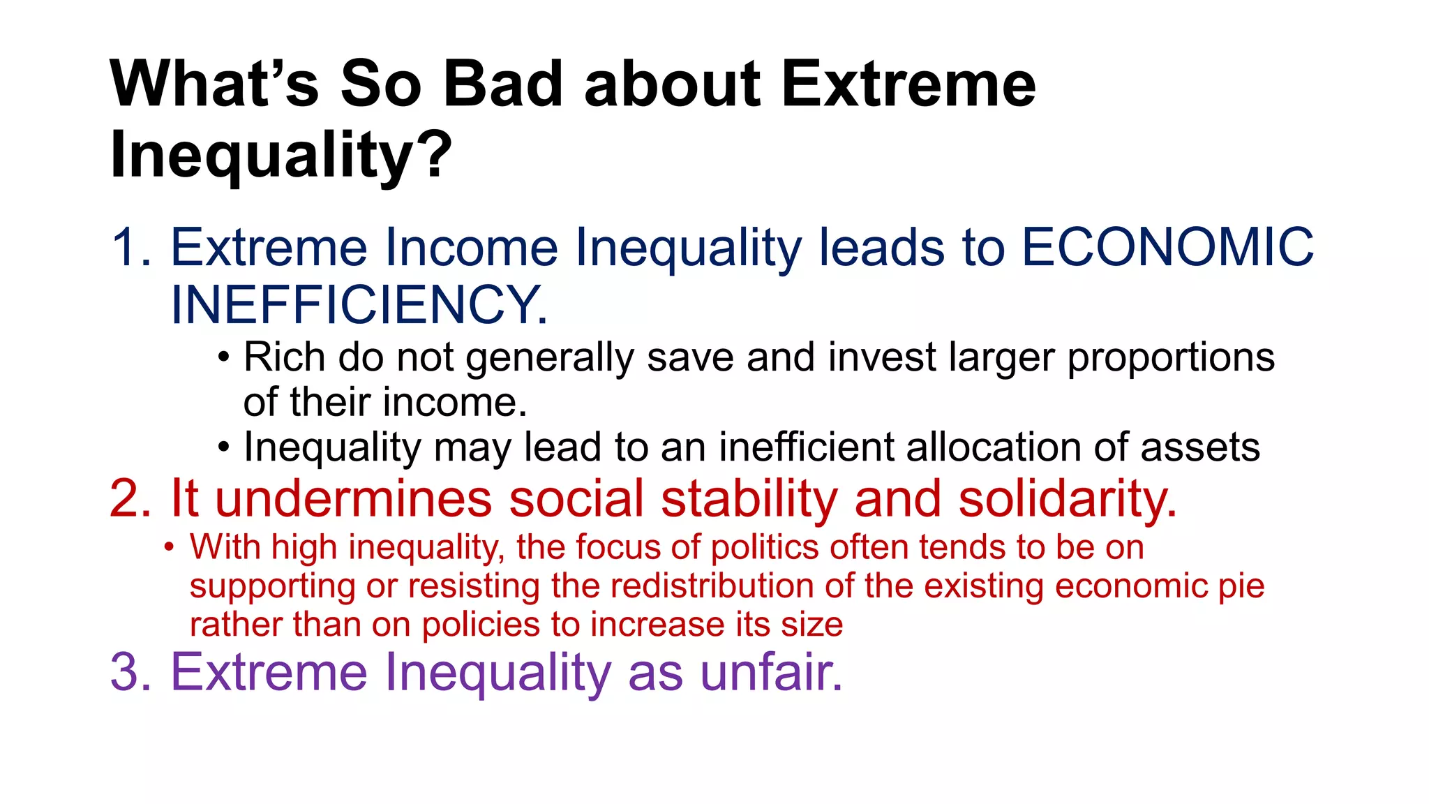 Economics: Poverty, Inequality & Development | PDF
