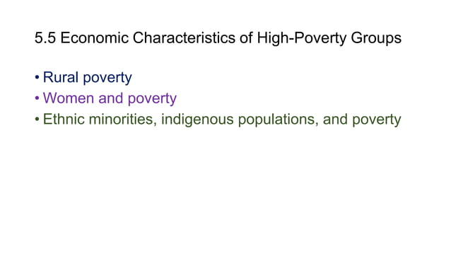 Economics: Poverty, Inequality & Development | PDF | Debated Sensitive Social Issues | Sensitive ...