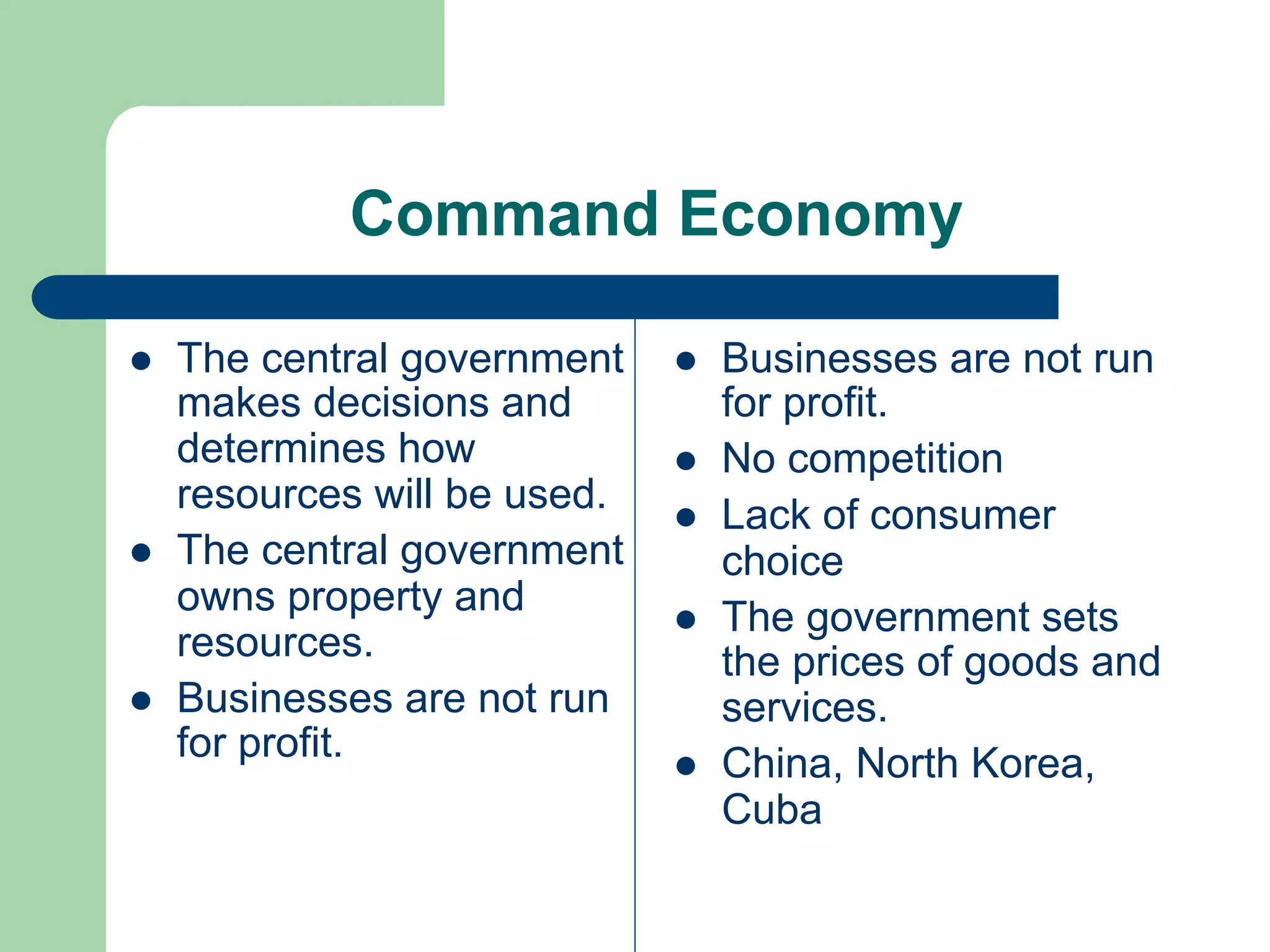 Economics Presentation | PDF