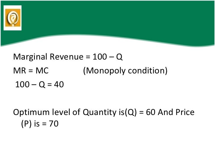 Monopoly and Micro Economics