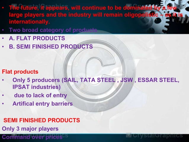 Steel Industry | PPTX