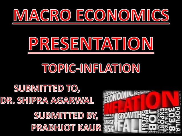 INFLATION ITS TYPES, CAUSES, CONSEQUENCES AND MEASURES. | PPTX