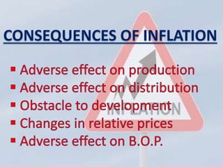 INFLATION ITS TYPES, CAUSES, CONSEQUENCES AND MEASURES. | PPTX