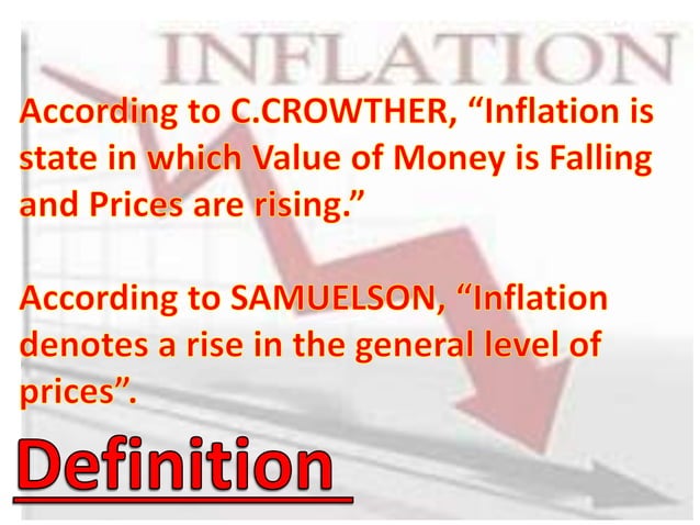 INFLATION ITS TYPES, CAUSES, CONSEQUENCES AND MEASURES. | PPTX