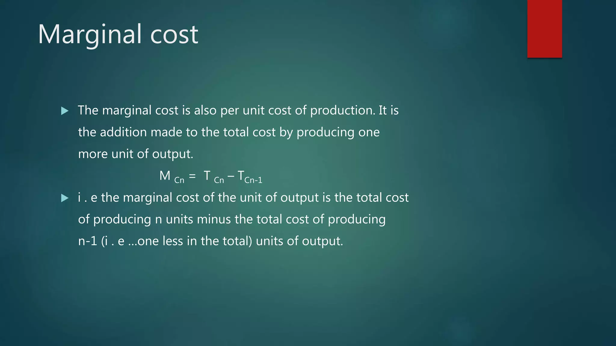 Cost and its types | PPTX
