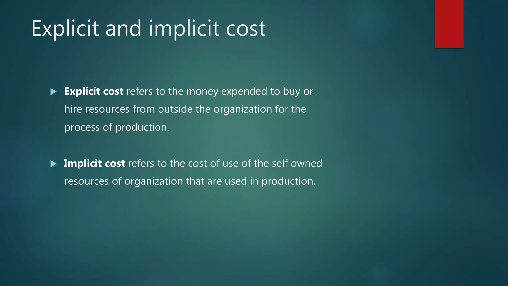 Cost and its types | PPTX