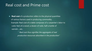 Cost and its types | PPTX