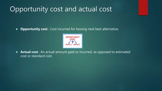 Cost and its types | PPTX