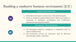 Economics presentation (Ease of Doing business in India ppt) | PPTX