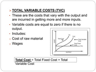 Cost Curves | PPTX