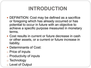 Cost Curves | PPTX