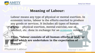 Factors of production (land and labour) | PPTX | Business | Business ...