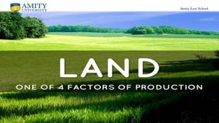 Factors of production (land and labour) | PPTX | Business | Business ...