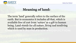 Factors of production (land and labour) | PPTX | Business | Business ...