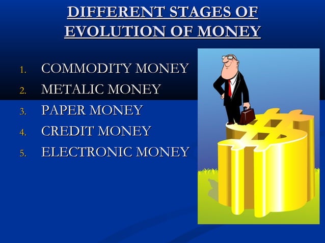 evolution of money | PPT