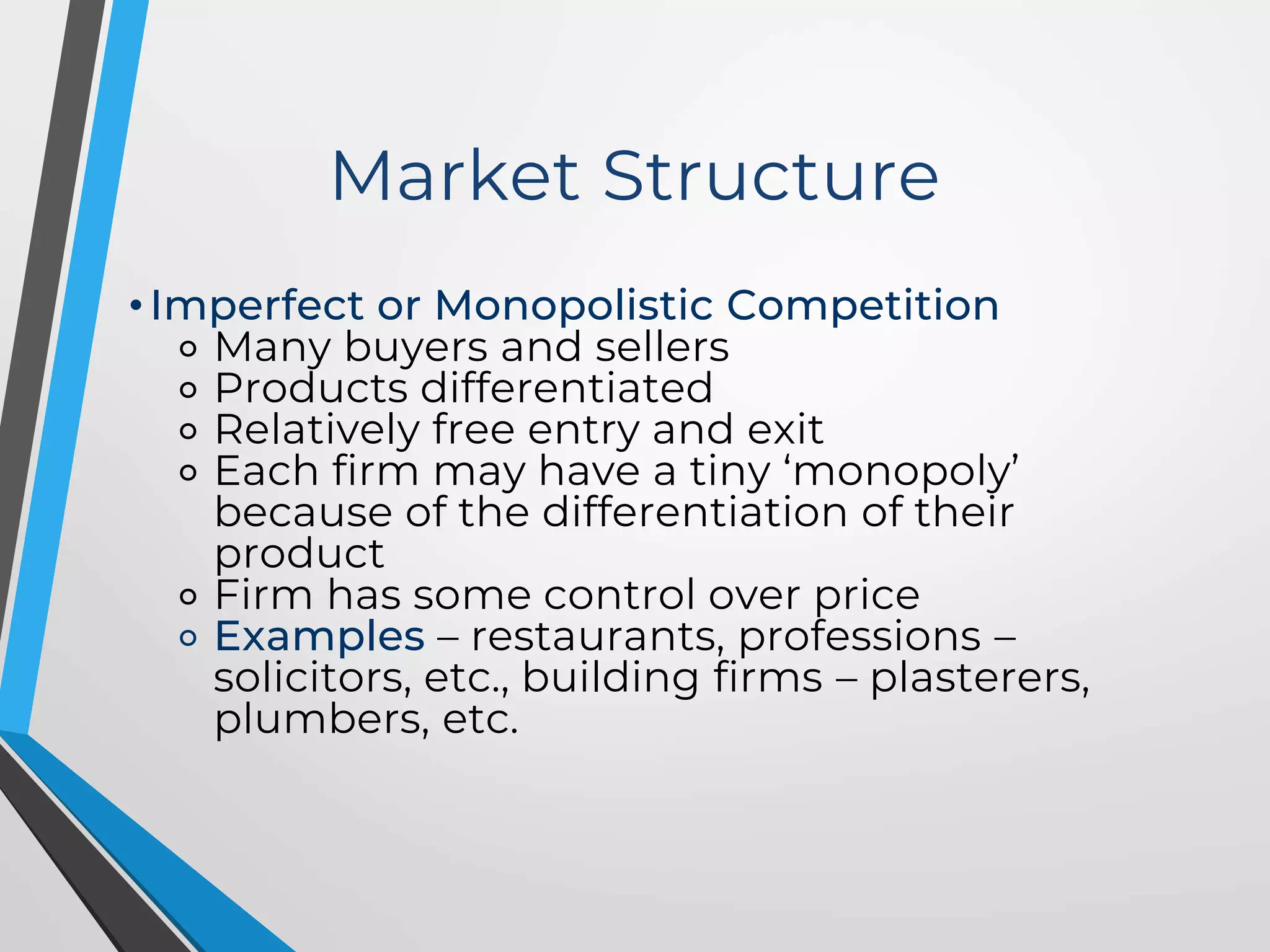 Economics Project on Market Structure Class 11 | PPTX