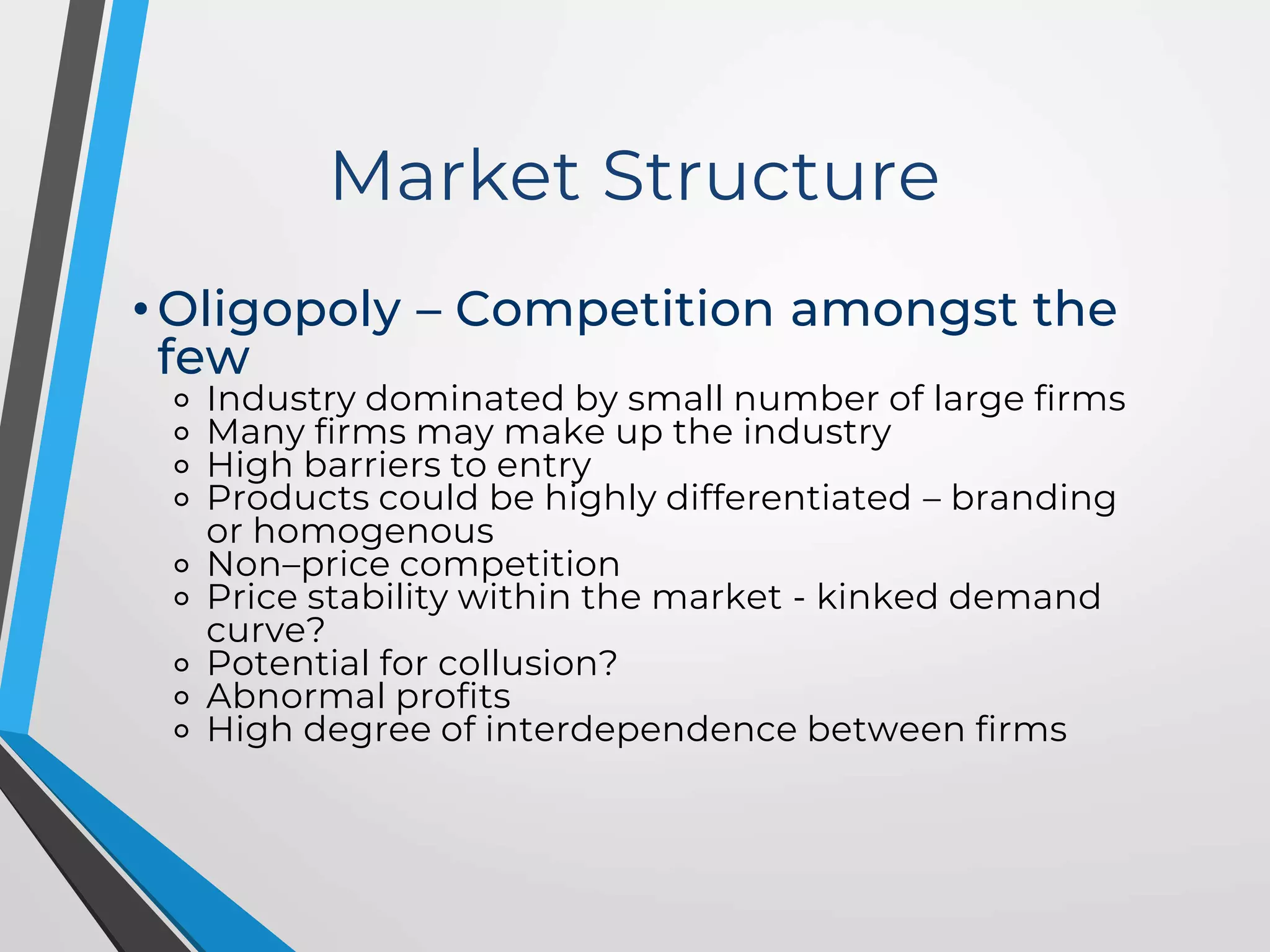 Economics Project on Market Structure Class 11 | PPTX