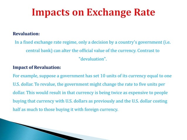 Exchange Rate | PPT