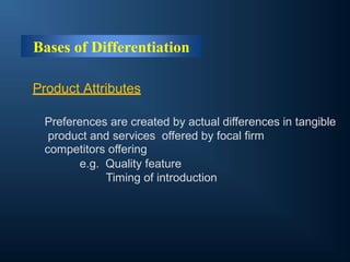 PRODUCT DIFFERENTIATION | PPT