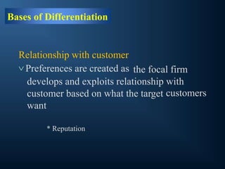 PRODUCT DIFFERENTIATION | PPT