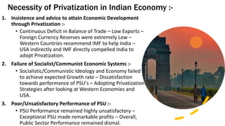Privatization in India | PPT